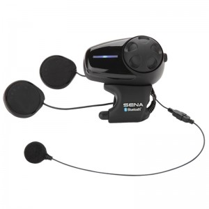 Sena SMH10 Bluetooth Headset & Intercom with Universal Microphone Kit ...