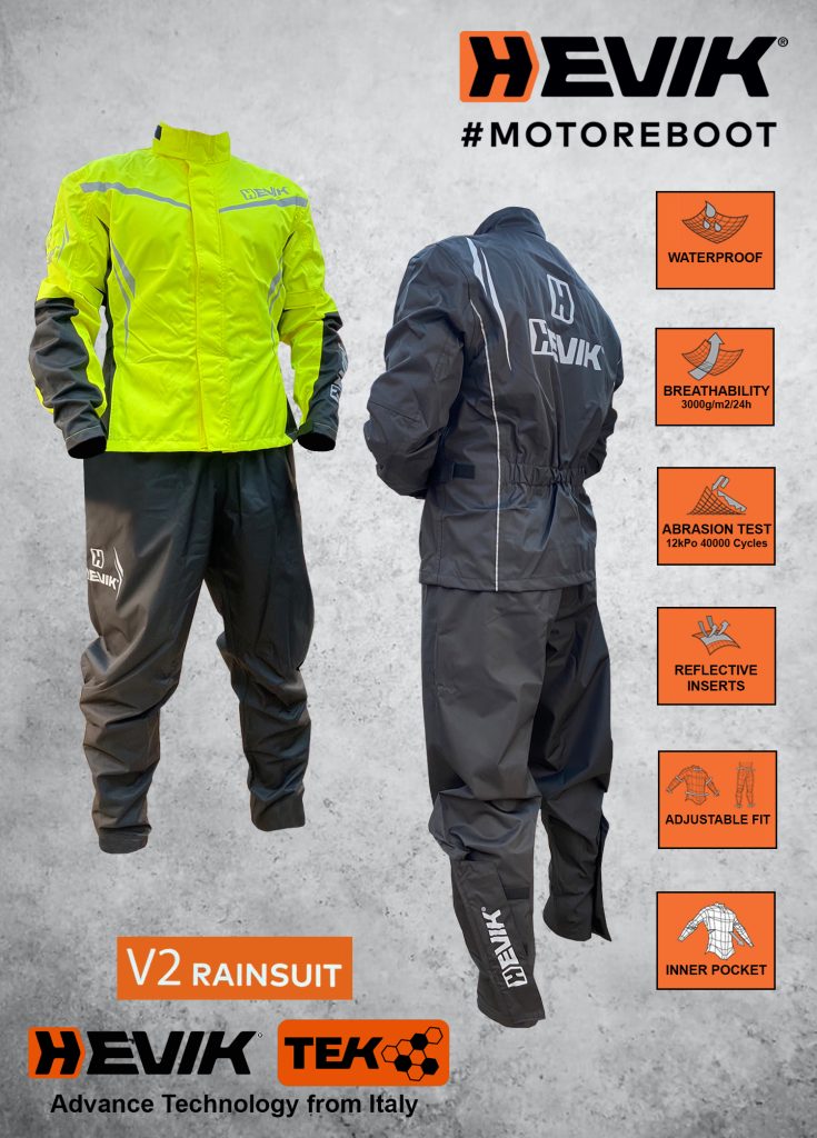Hevik Tek V2 Raincoat – Singapore Racing World