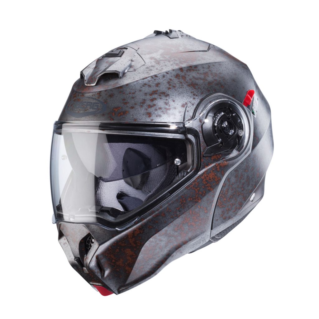 Caberg Duke EVO Rusty Helmet (FREE SENA 3S PLUS INTERCOM & HEVIK HELMET ...