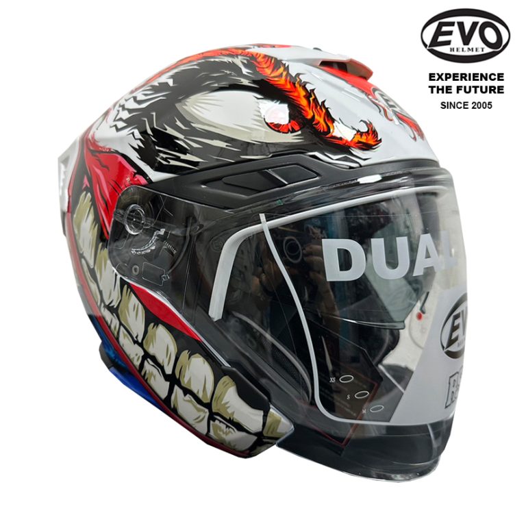 EVO RS9 Clown Helmet (FREE EVO RS9 HELMET & HEVIK HELMET BAG ...