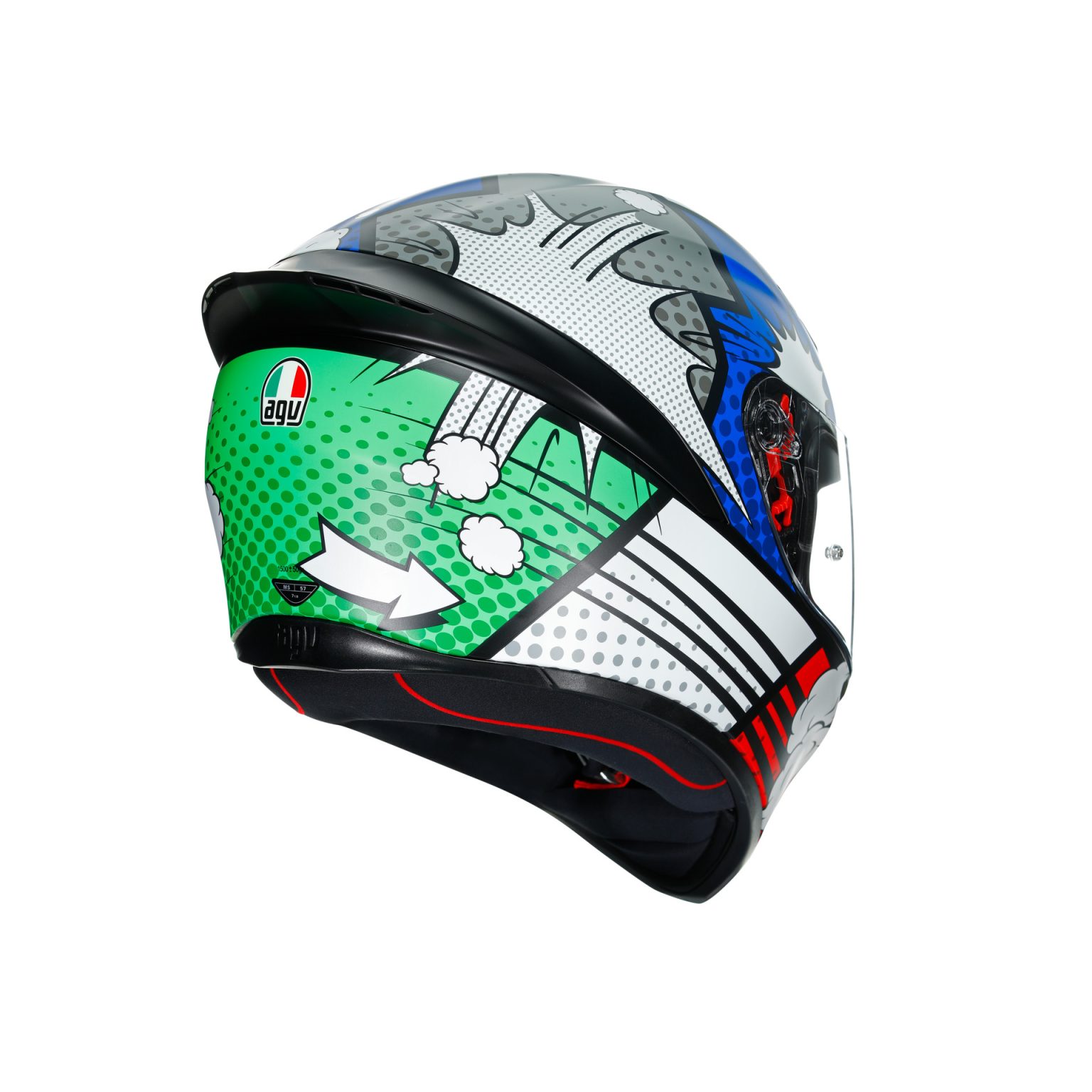 AGV K1 S Multi Bang Helmet (Asian fit) FREE SENA 3S PLUS HEADSET ...