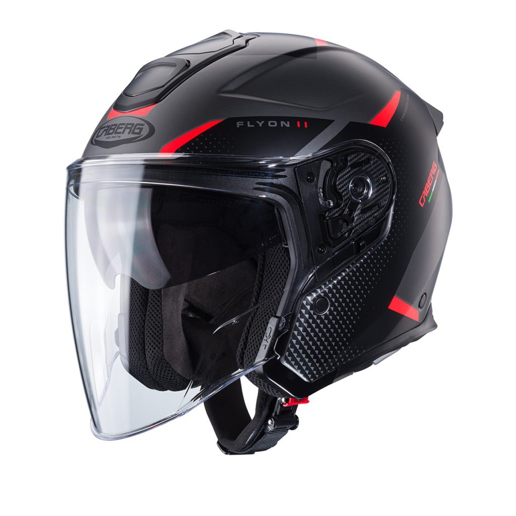 Caberg Flyon II Multi Boss Helmet (FREE PARANI M10 INTERCOM & HEVIK ...