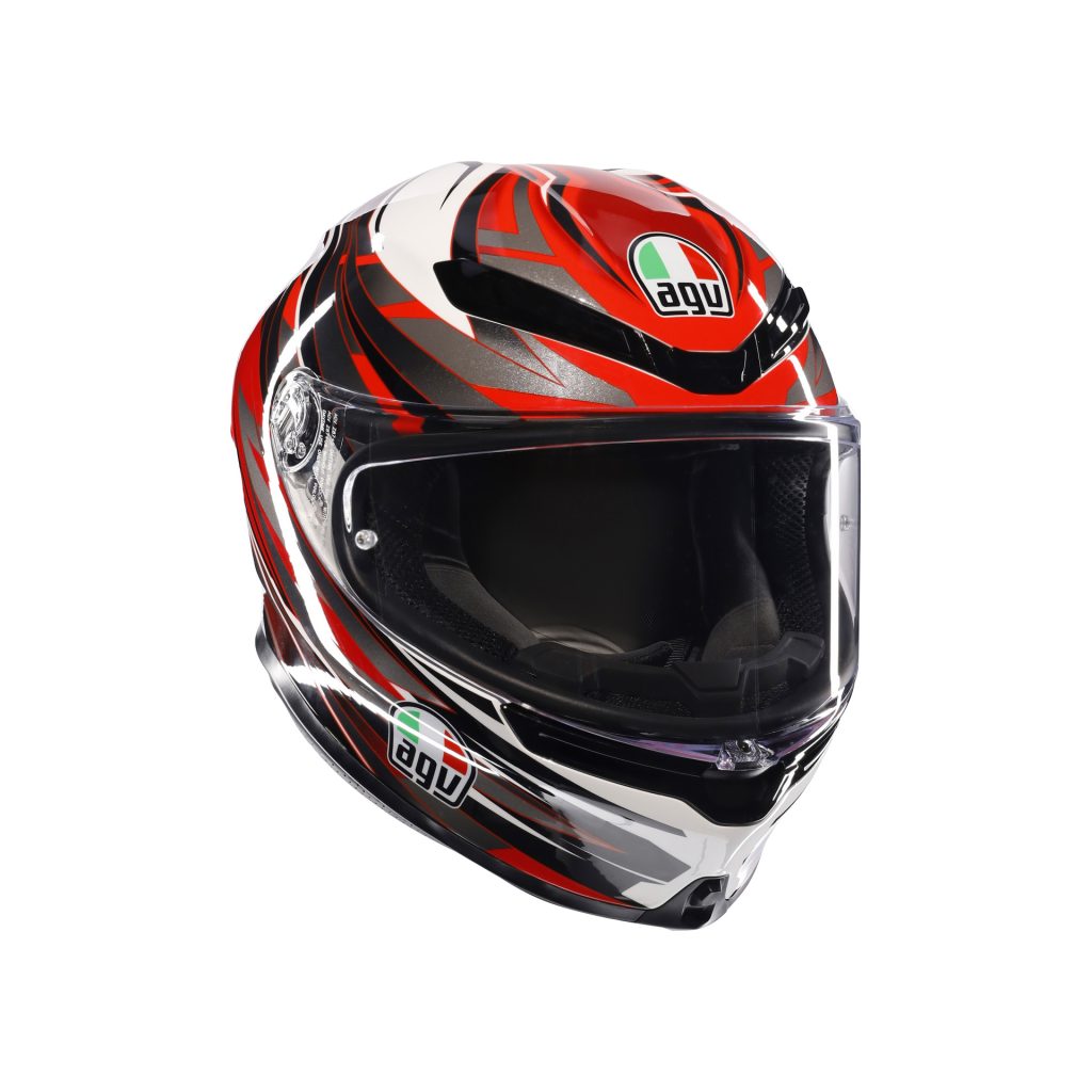 AGV K6 S Multi Reeval Helmet (Asian fit) FREE SENA 60 MESH/BLUETOOTH ...