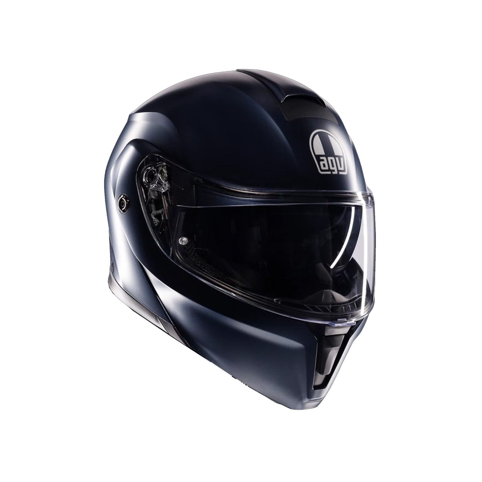 AGV Streetmodular Solid Helmet (Asian fit) FREE SENA 3S PLUS INTERCOM ...