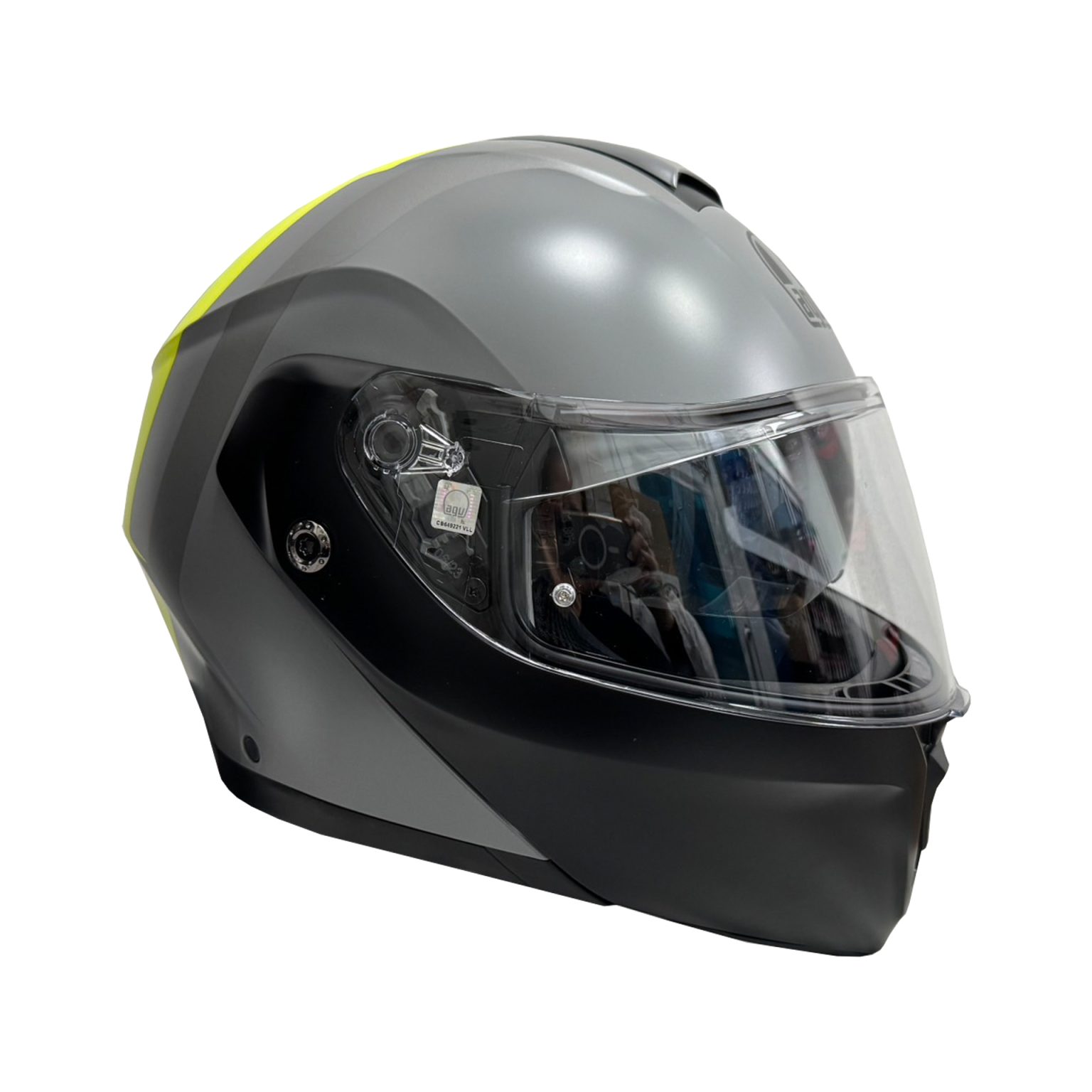 AGV Streetmodular Multi Resia Helmet (Asian fit) FREE SENA 3S PLUS ...
