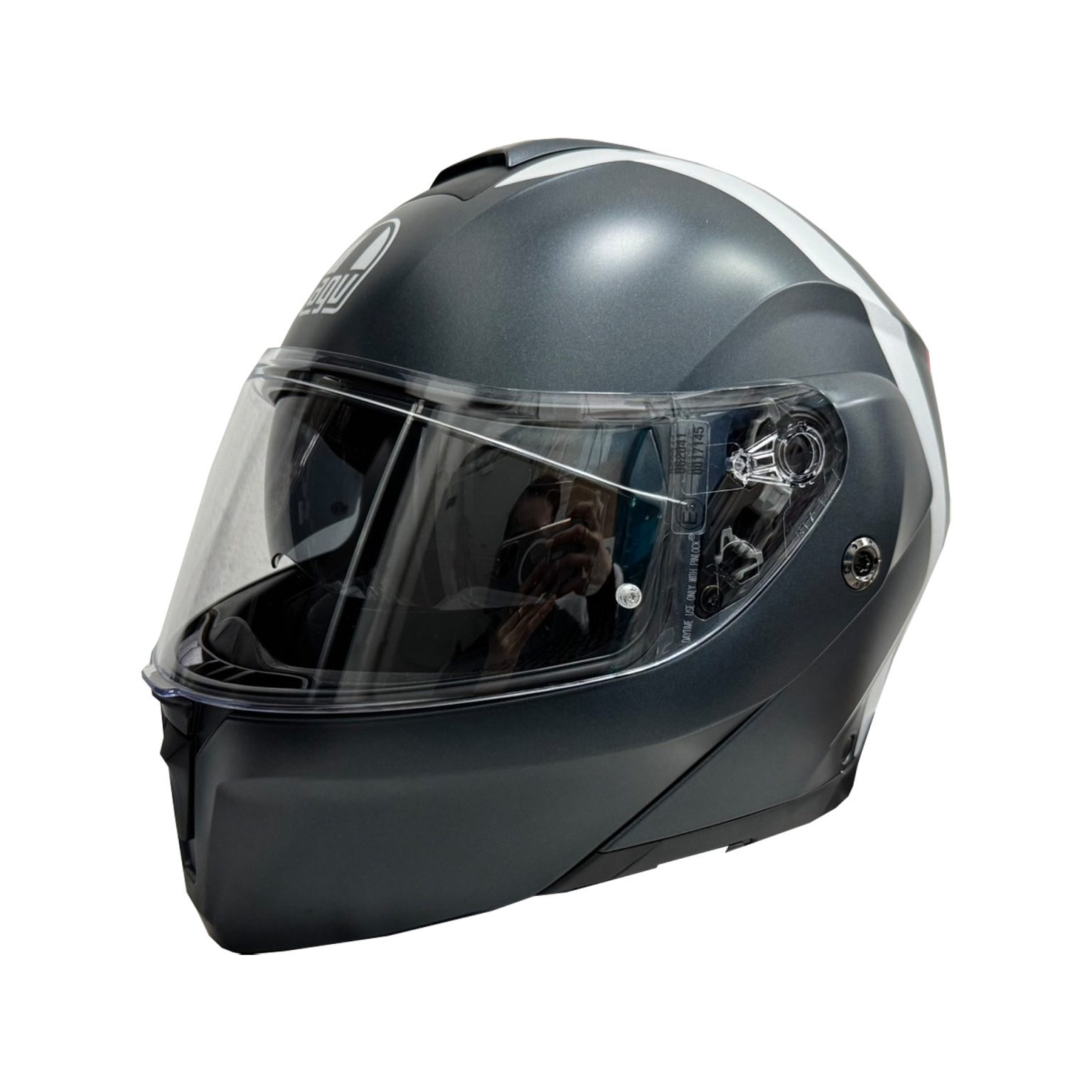 AGV Streetmodular Multi Resia Helmet (Asian fit) FREE SENA 3S PLUS ...